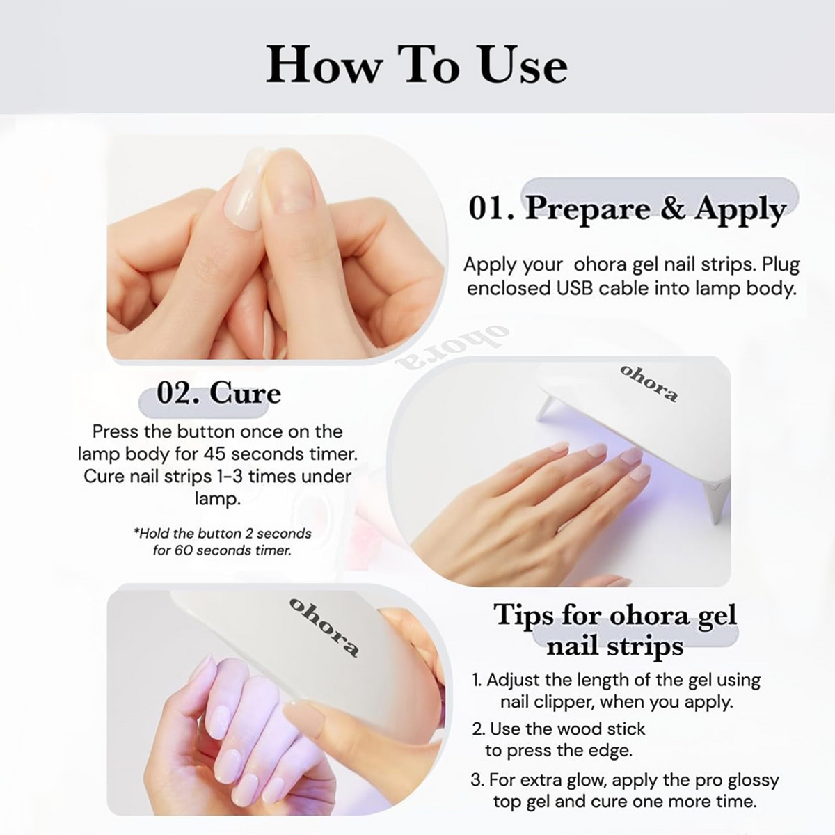 Ohora Gel Lamp – Rael Singapore